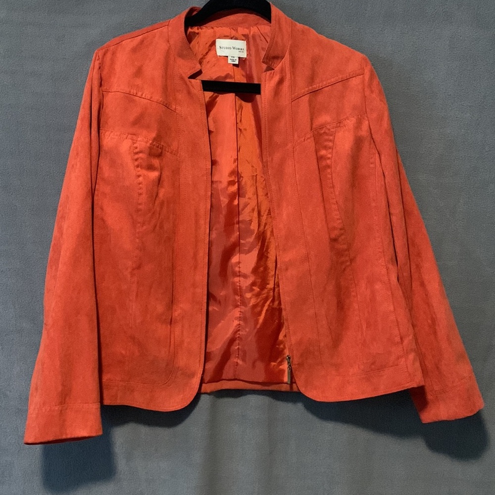 Burnt Orange Perfect Fall Jacket - Gem